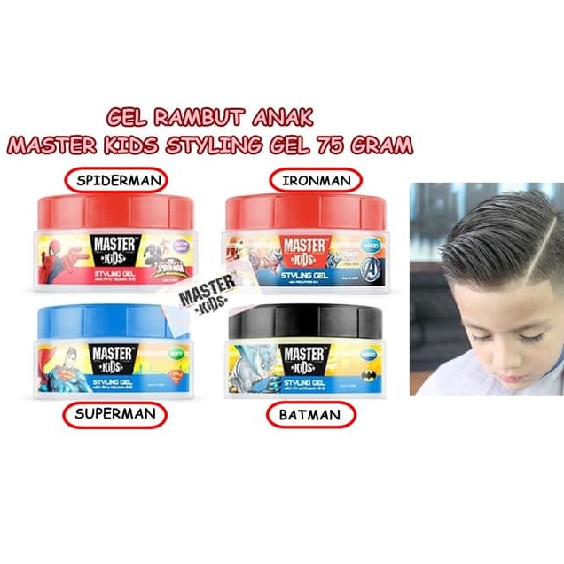 Jual Master Kids Styling Gel - Gel Rambut Anak 75 Ml | Shopee Indonesia