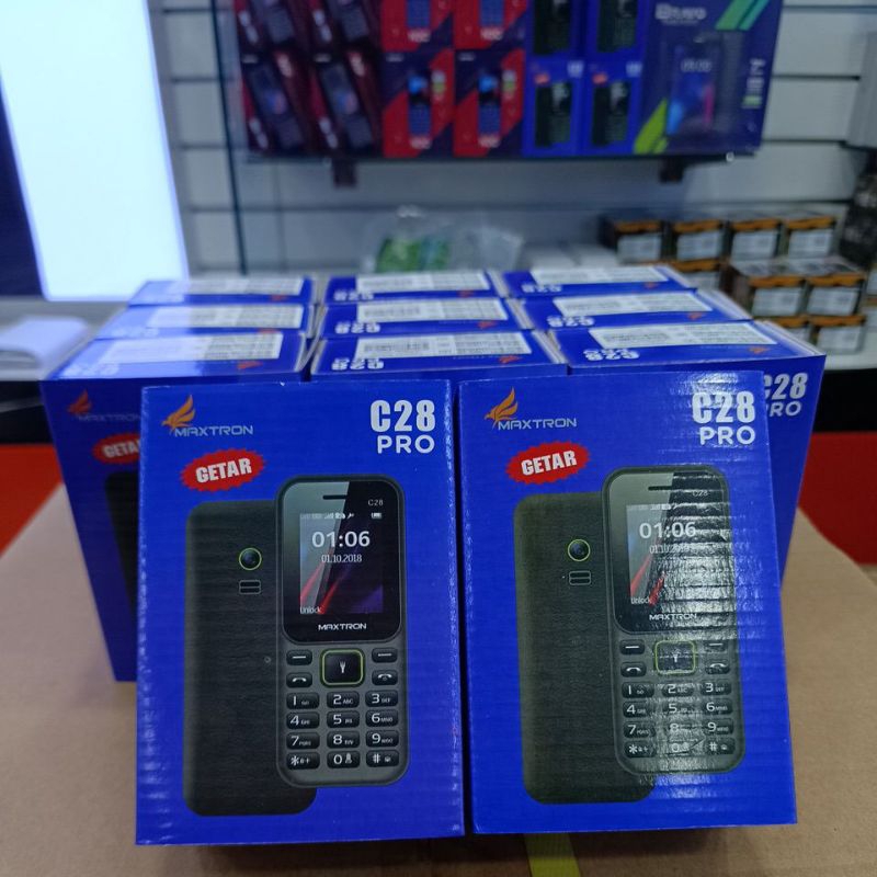 Jual MAXTRON C28 PRO - HP CANDYBAR - HP MURAH | Shopee Indonesia
