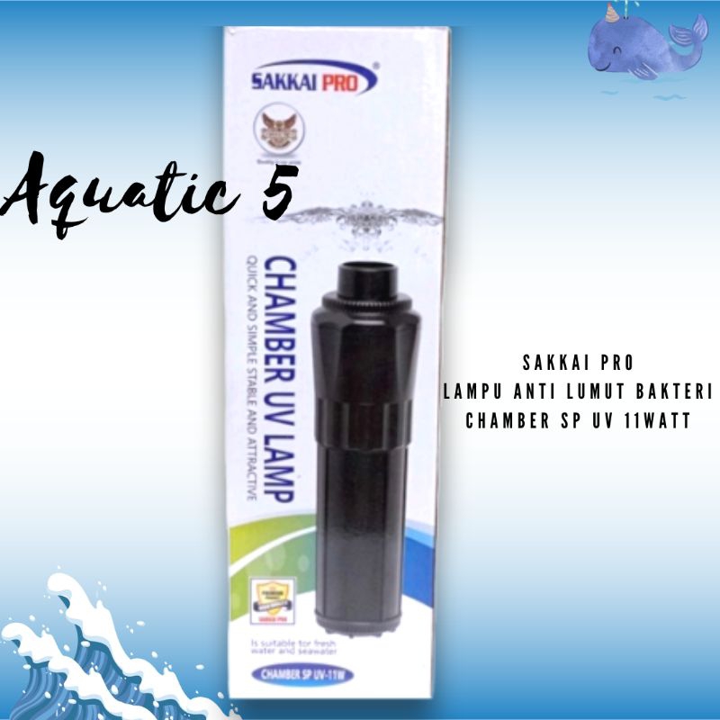 Jual SAKKAI PRO CHAMBER 11WATT LAMPU UV ULTRAVIOLET ANTI LUMUT BAKTERI STERILISASI | Shopee ...