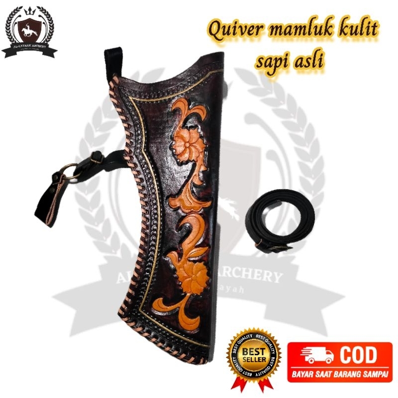 Jual AL FATHAN - QUIVER MAMLUK KULIT SAPI ASLI | Shopee Indonesia