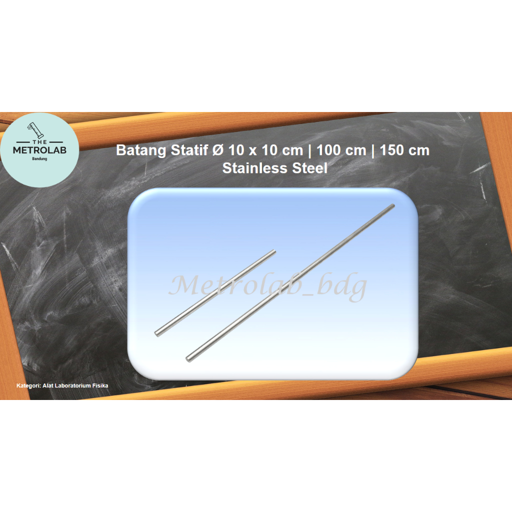 Jual Batang Statif | Stand Rod | Stainless Steel | Diameter 10 mm ...