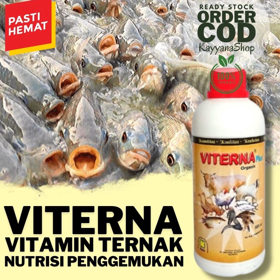 Jual Viterna Nasa 500mL - Multivitamin Ternak Unggas , Ikan dan Udang ...