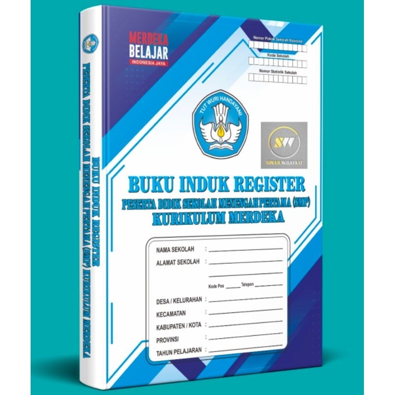 Jual Buku Induk Register Sd Smp Sma Kurikulum Merdeka | Shopee Indonesia