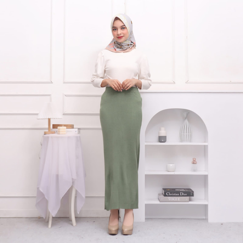 Jual Rok Span Rajut / Rok Rajut / Sok Span / Span Rajut / Knit Skirts ...