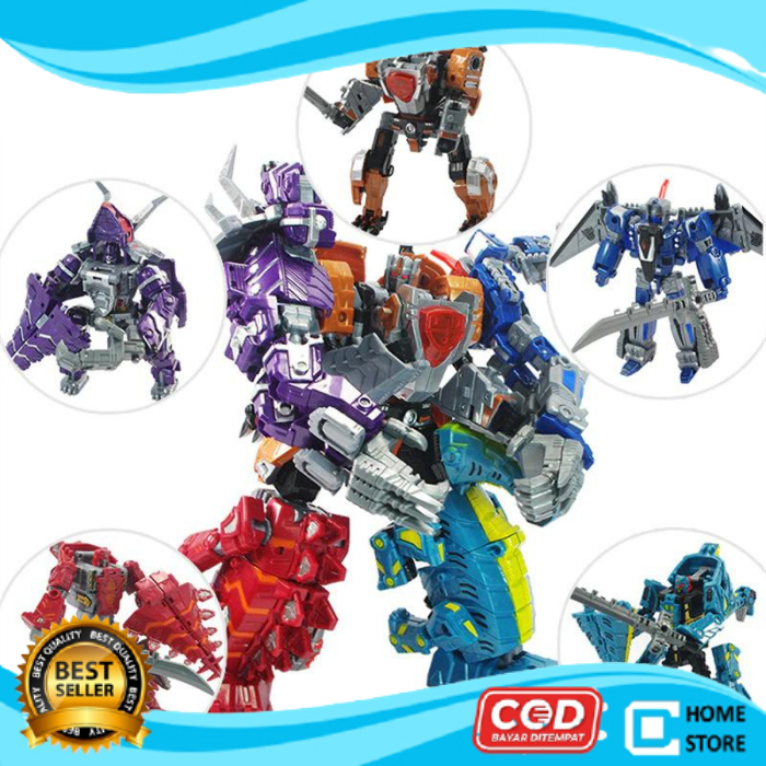 Jual Mainan Robot Transformers Transformasi Deformed Dinosaurus ...