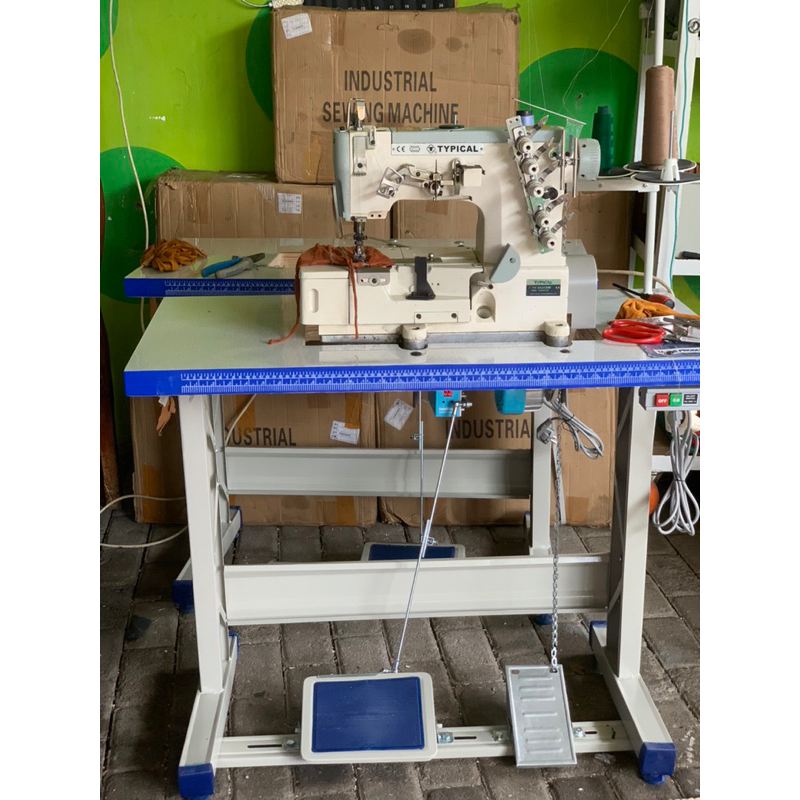 Jual Mesin overdeck typical GK3500 timbul dinamo servo | Shopee Indonesia