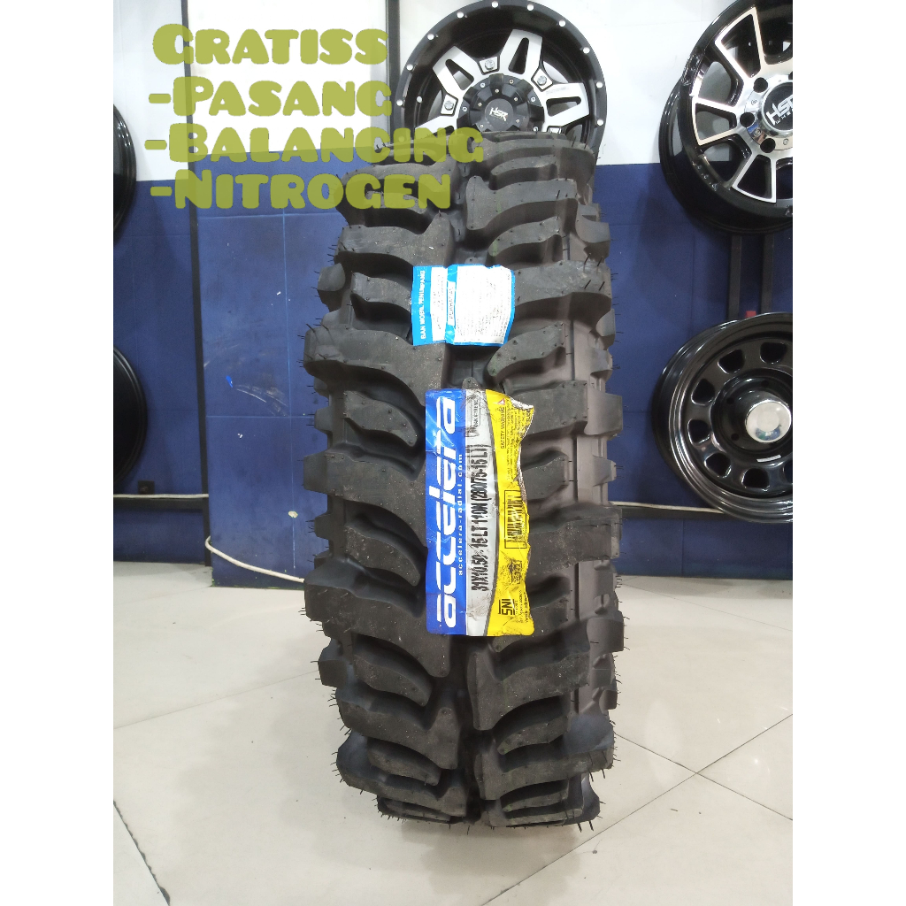 Jual Ban mobil tubeless ukuran ACCELERA BADAK X-TREME 31 10,5 R15 ban ...