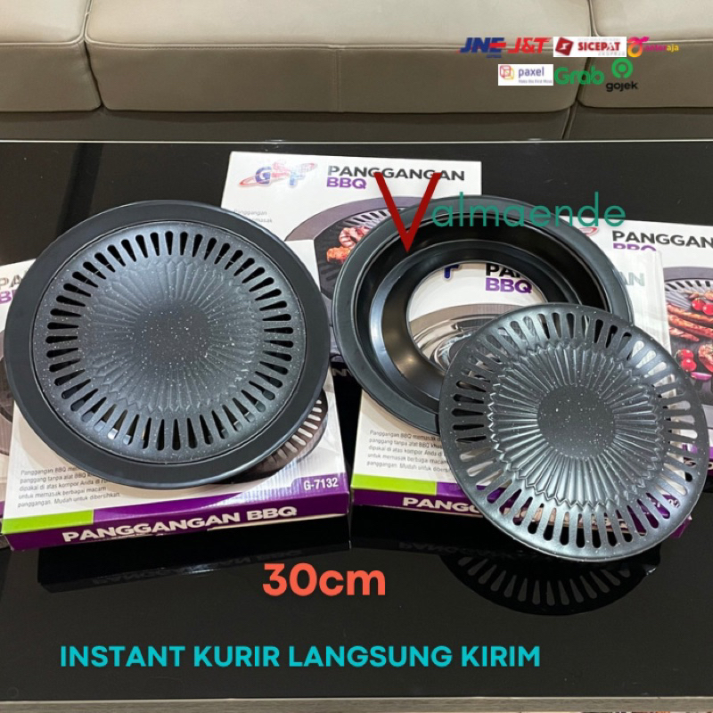Jual Grill Pan Panggangan BBQ anti Lengket GSF 7132 Panggangan Bulat ...