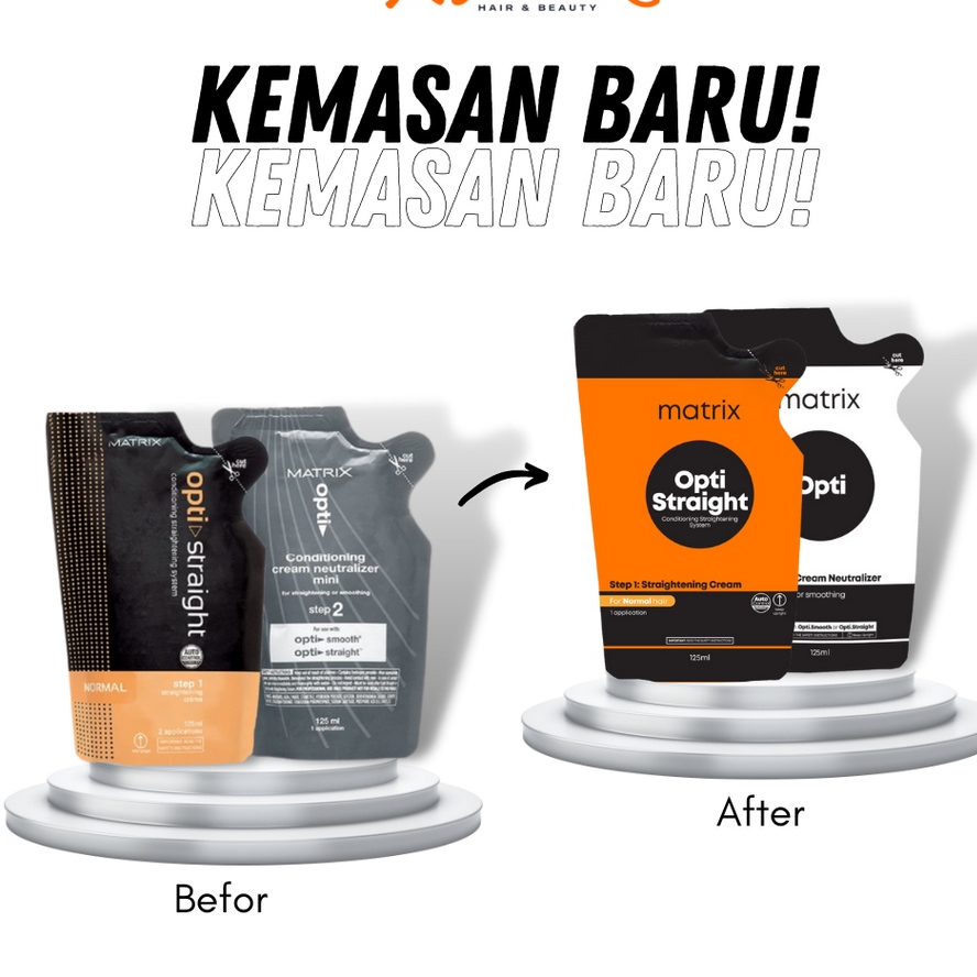Jual MATRIX OPTI STRAIGHT SMOTHING MINI 125G | Shopee Indonesia