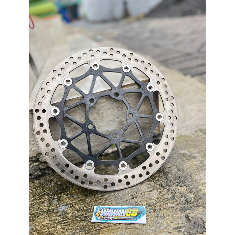 Jual Disc brembo RED Logo ukuran 330mm copotan moge GSX | Shopee Indonesia