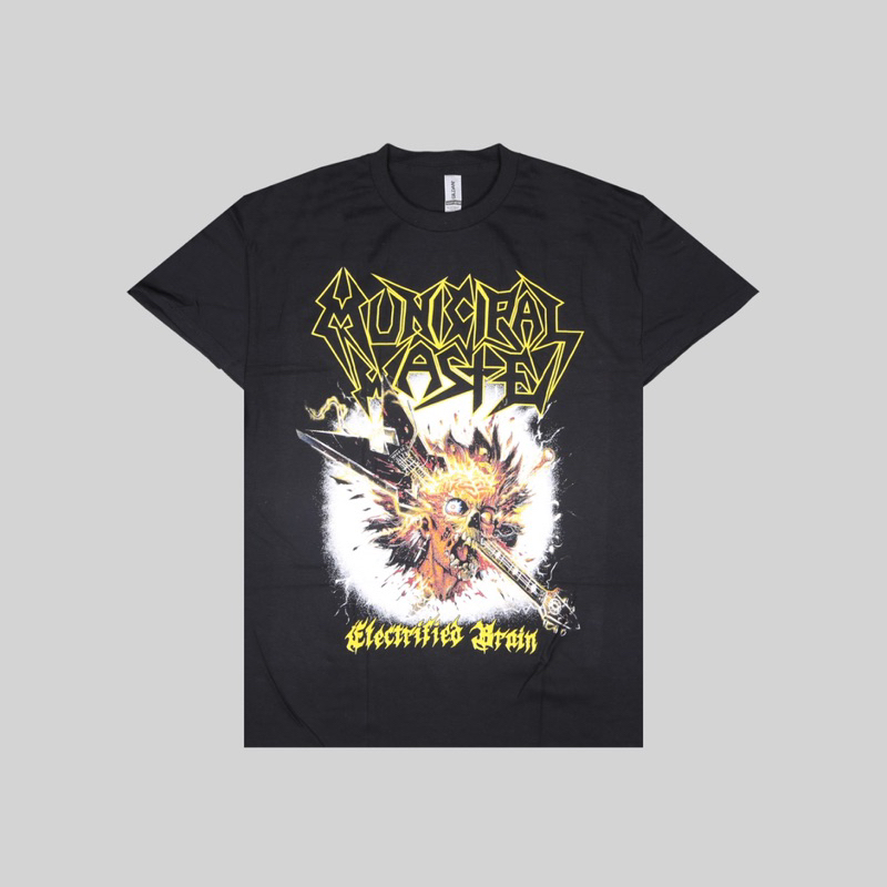 Jual TS MUNICIPAL WASTE - ELECTRIFIED BRAIN ( ROCK MERCH ) | Shopee ...