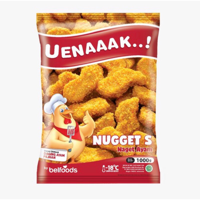Jual Belfoods Uenak Nugget S 1000 gr | Shopee Indonesia