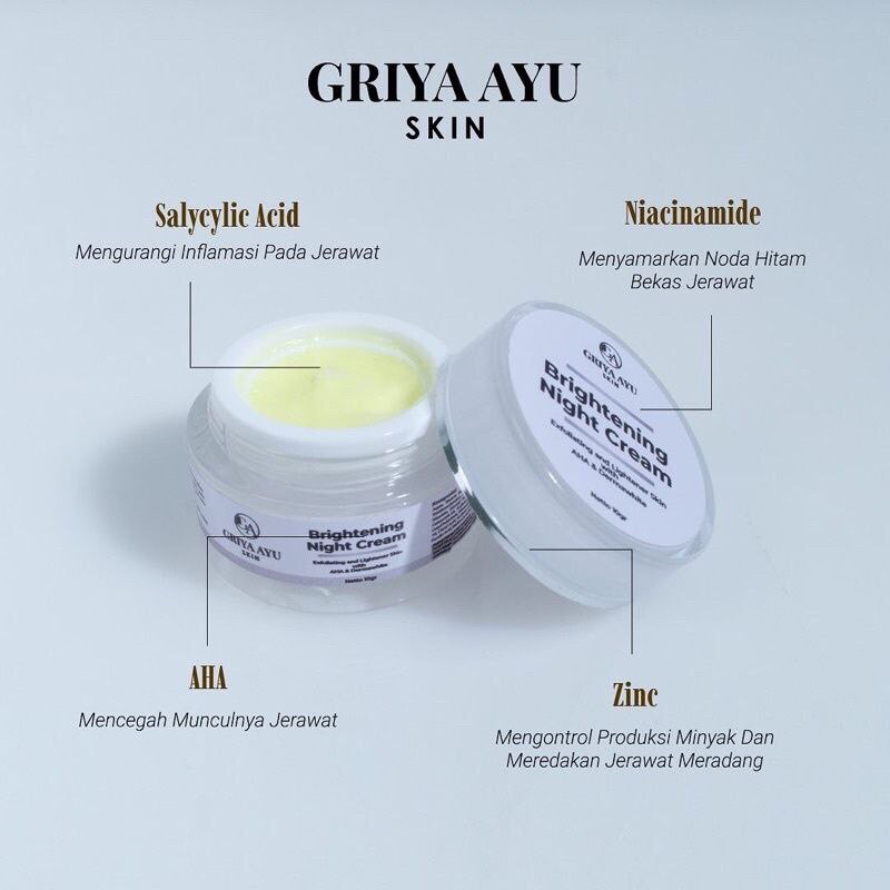 Jual Griya Evi Ayu Skin Brightening Cream | Shopee Indonesia
