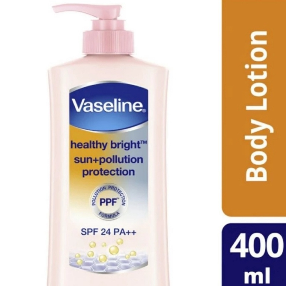 Jual Vaselin Healty Bright Sun Pollution Protection Body Lotion 400ml ...