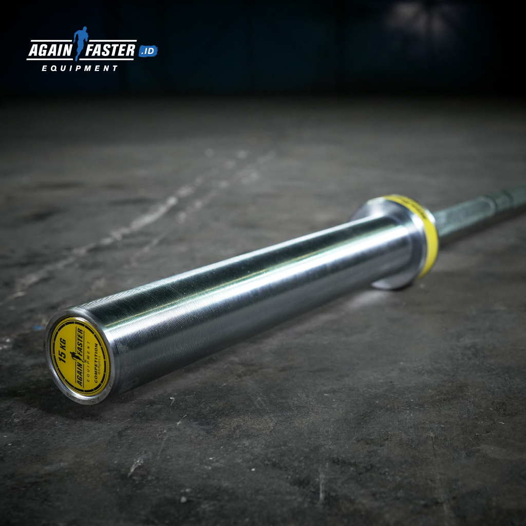 Jual Again Faster Competition Barbell 15kg | Shopee Indonesia