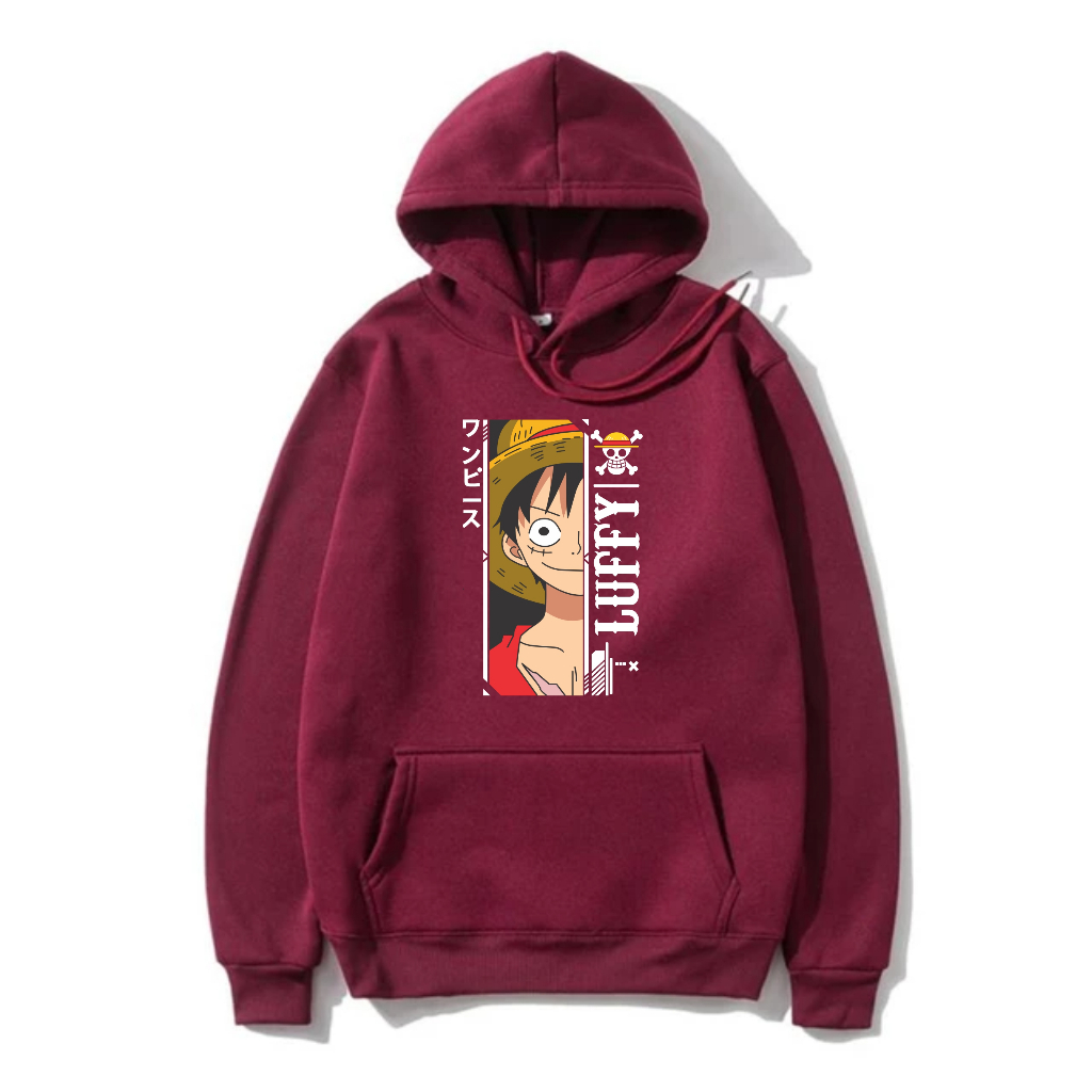 Jual LUFFY ANIME Sweater Hoodie Anime Trendy II LUFFY ANIME Jumper ...