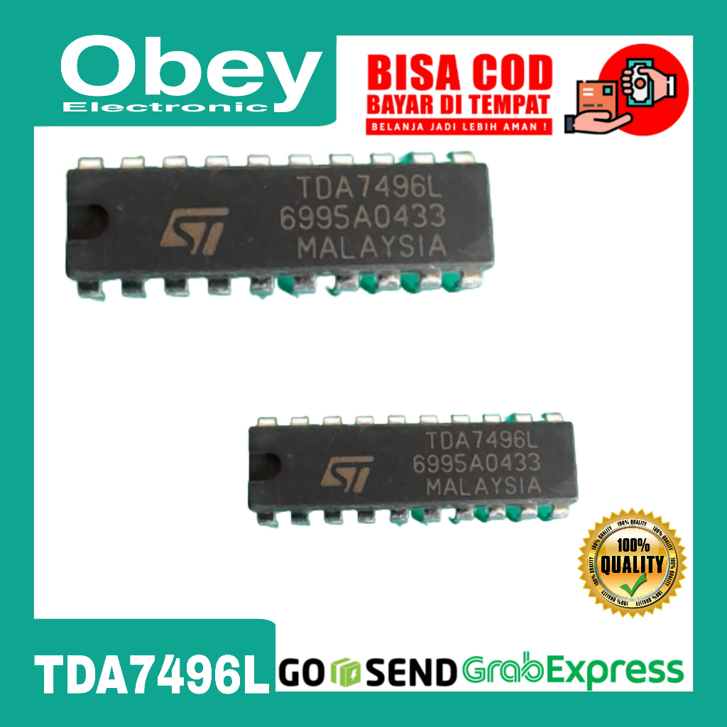 Jual IC TDA7496L/TDA 7496 L Original | Shopee Indonesia