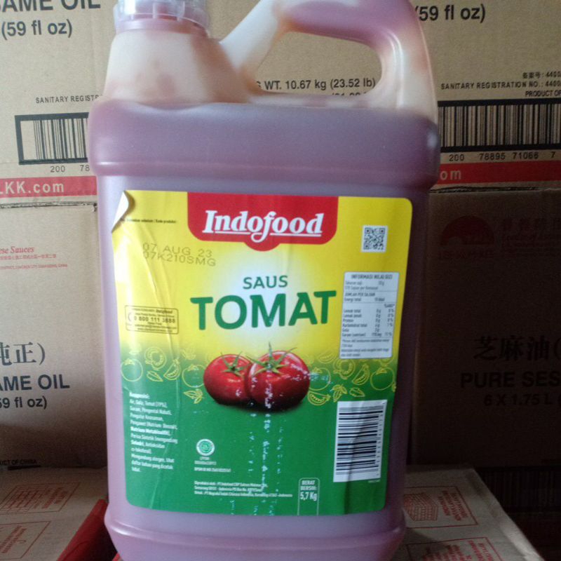 Jual Saos Tomat Indofood 5.5 Kg | Shopee Indonesia