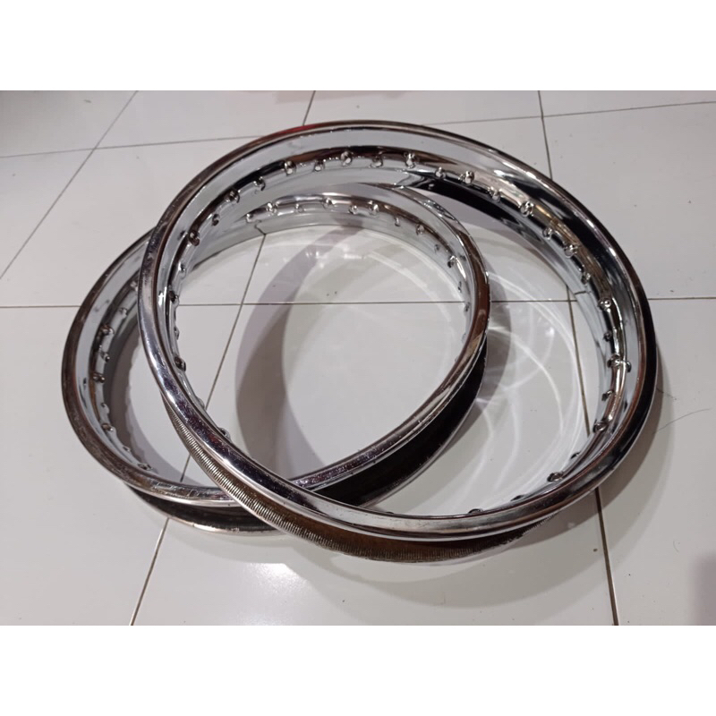 Jual VELG DID BESI UKURAN 140 160 185 215 250 RING 17 DID Crome ...