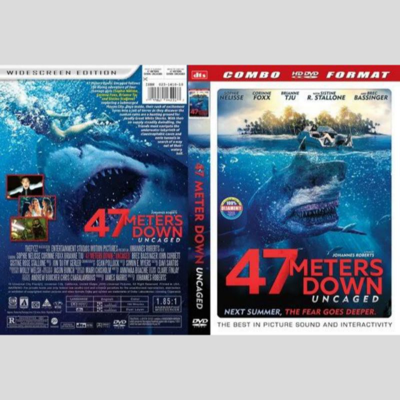 Jual Kaset Film 47 METERS DOWN UNCAGED (2019) | Shopee Indonesia