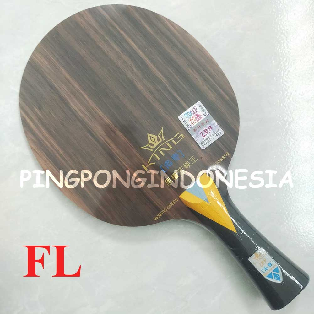 Jual 729 - Black Wood KLC - Kayu Pingpong Carbon Offensive BlackWood Bet Friendship RITC Bat ...