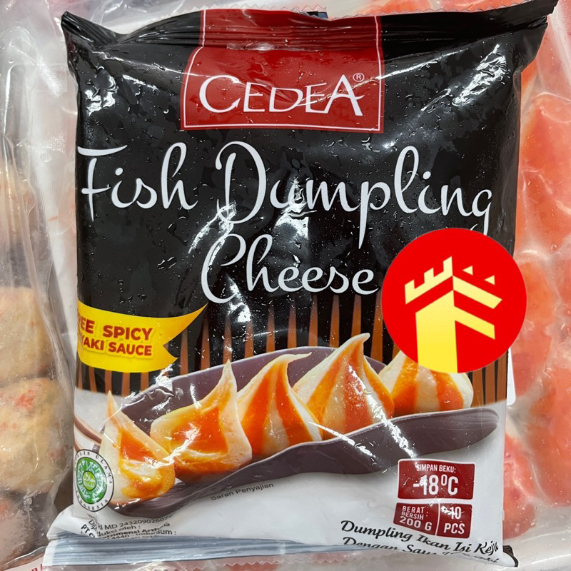Jual CEDEA FISH DUMPLING CHEESE CHICKEN 200 GR | Shopee Indonesia
