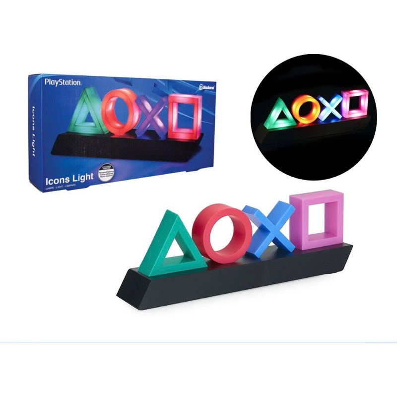 Jual Icons icon Light Playstation With 3 Light Modes Lampu Hias ...