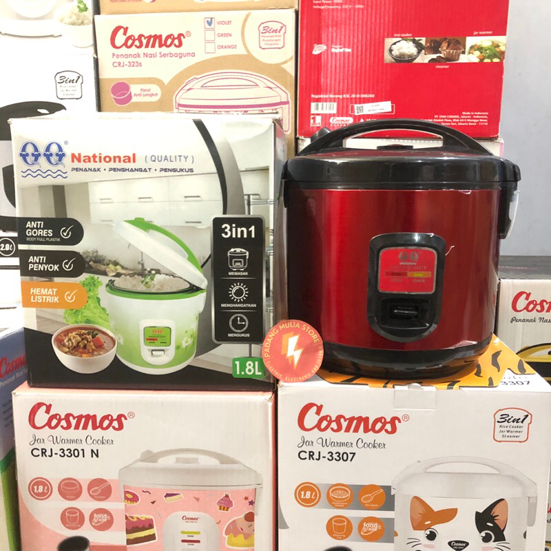 Jual MAGIC COM NATIONAL 3in1 1,8L M828 | Shopee Indonesia