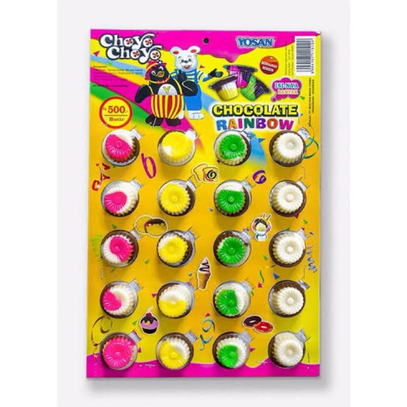 Jual Choyo - Choyo Cup Rainbow - Coklat Jadul | Shopee Indonesia