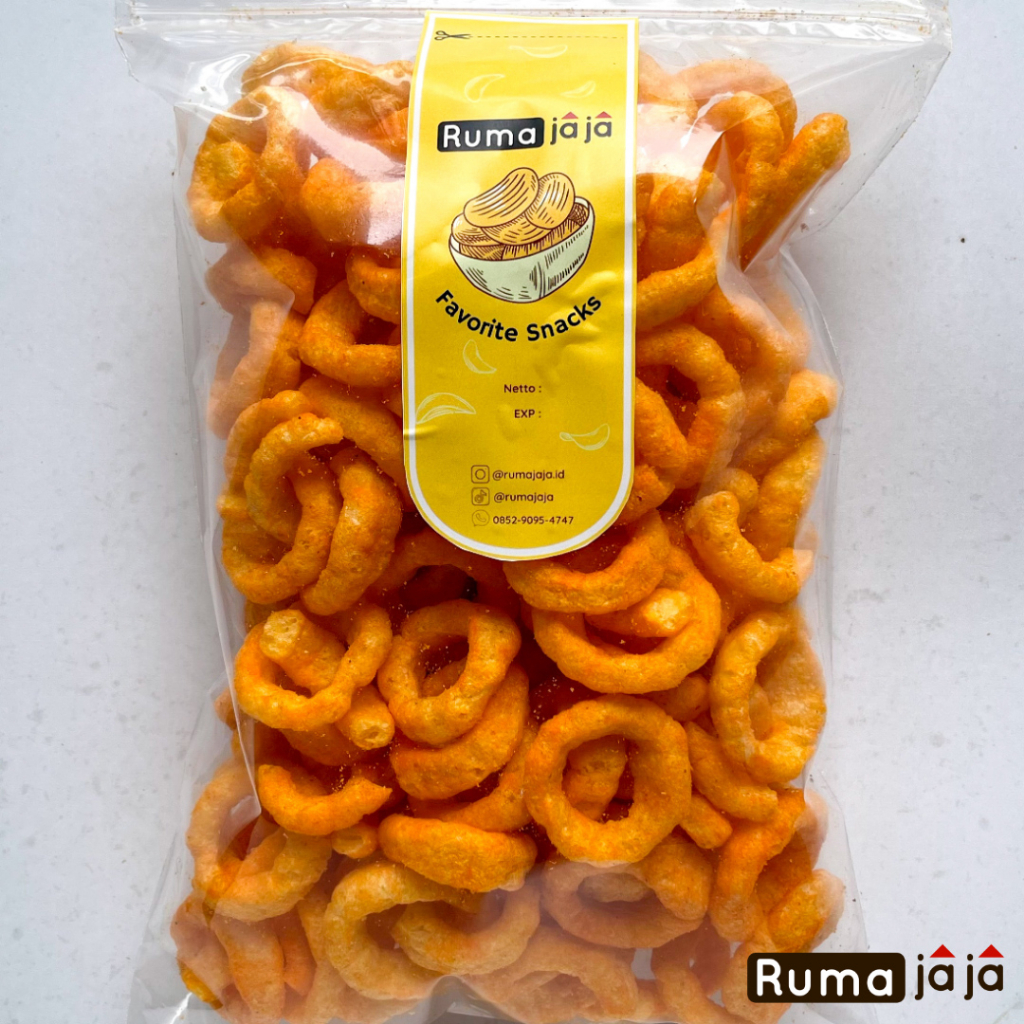 Jual Snack Kiloan / Snack Ring / 150 gram / Makanan Ringan / Aneka ...