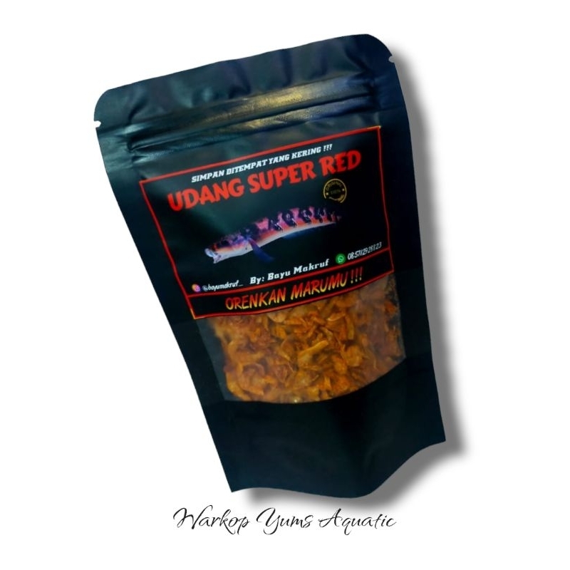 Jual Udang Kering Bayu Makruf ( free sticker Yums Aquatic & Bayu Makruf ...