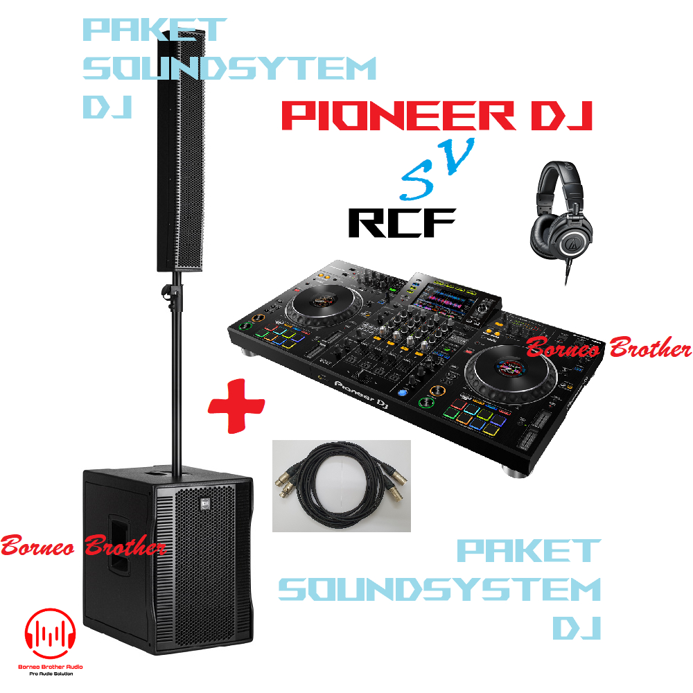 Jual Paket Soundsystem Dj RCF dan Pioneer Dj Original & Garansi Resmi ...