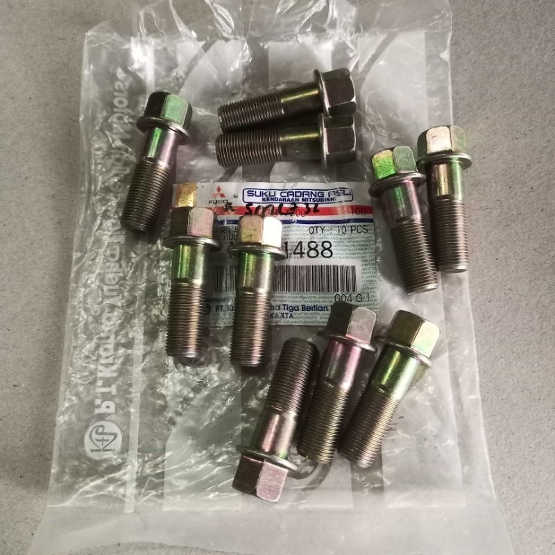 Jual baut nap as roda baut as roda baut hub ps100 ps120 ragasa canter ...