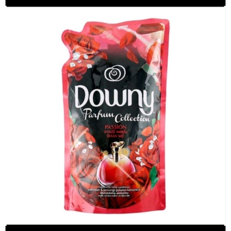 Jual Downy Passion Reffil Pewangi Pakaian 900ml/kemasan warna merah ...