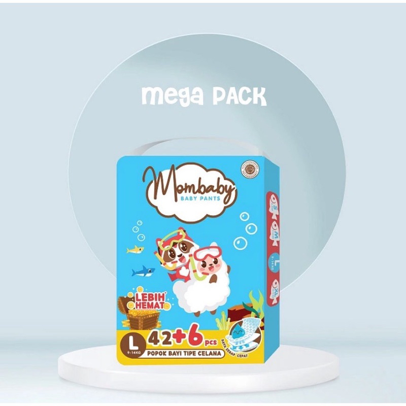 Jual Mombaby pants L42+6 L46+6 | Shopee Indonesia