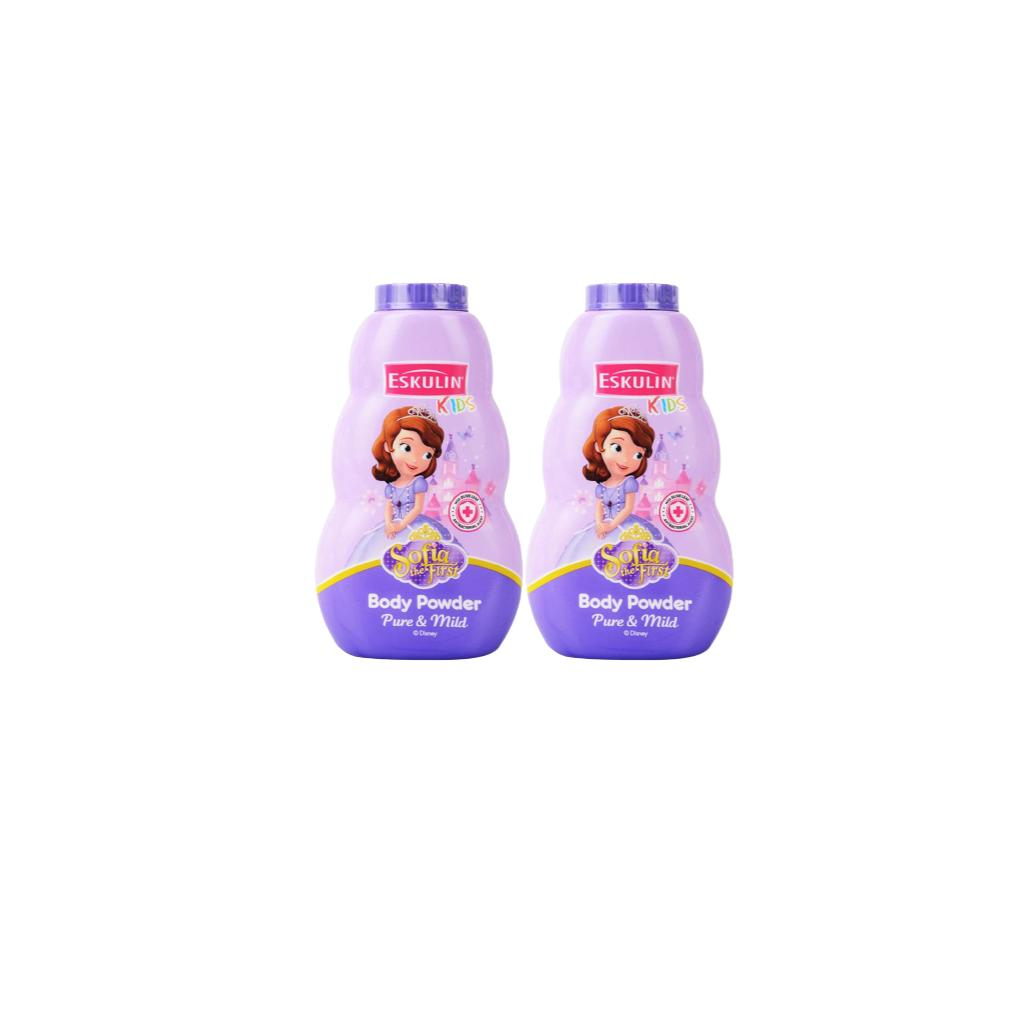 Jual Eskulin Kids Body Powder Pure Mild 2 x 150 gr | Shopee Indonesia