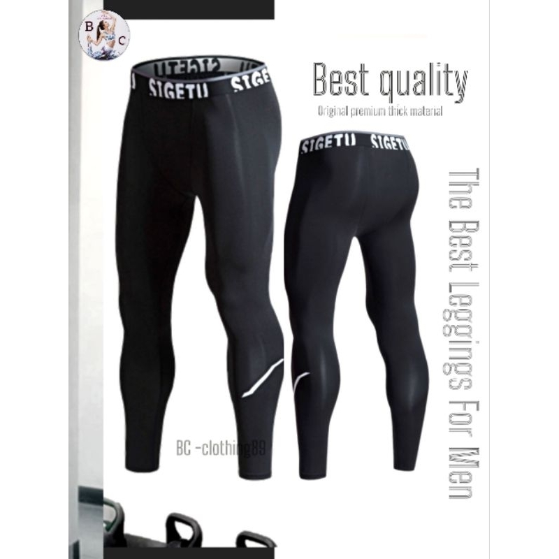 Jual Celana Legging Pria Premium/Legging Kompresi Pria Terbaru | Shopee ...