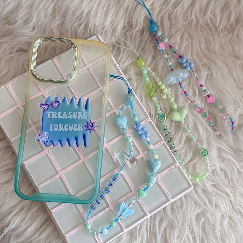 Jual [CUSTOM] KPOP WRISTLET WITH HEART OR CLOUD CHARM - NCT TREASURE ...