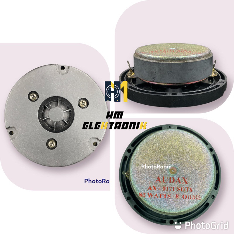 Jual Audax Speaker SDT8 Soft Dome Tweeter series 3inch | Shopee Indonesia