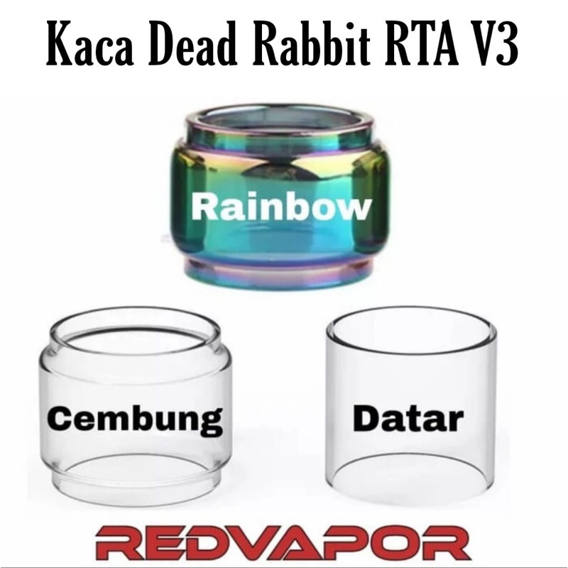 Jual Kaca Dead Rabbit V3 Replacement Glass Tube | KC0010 | Shopee Indonesia