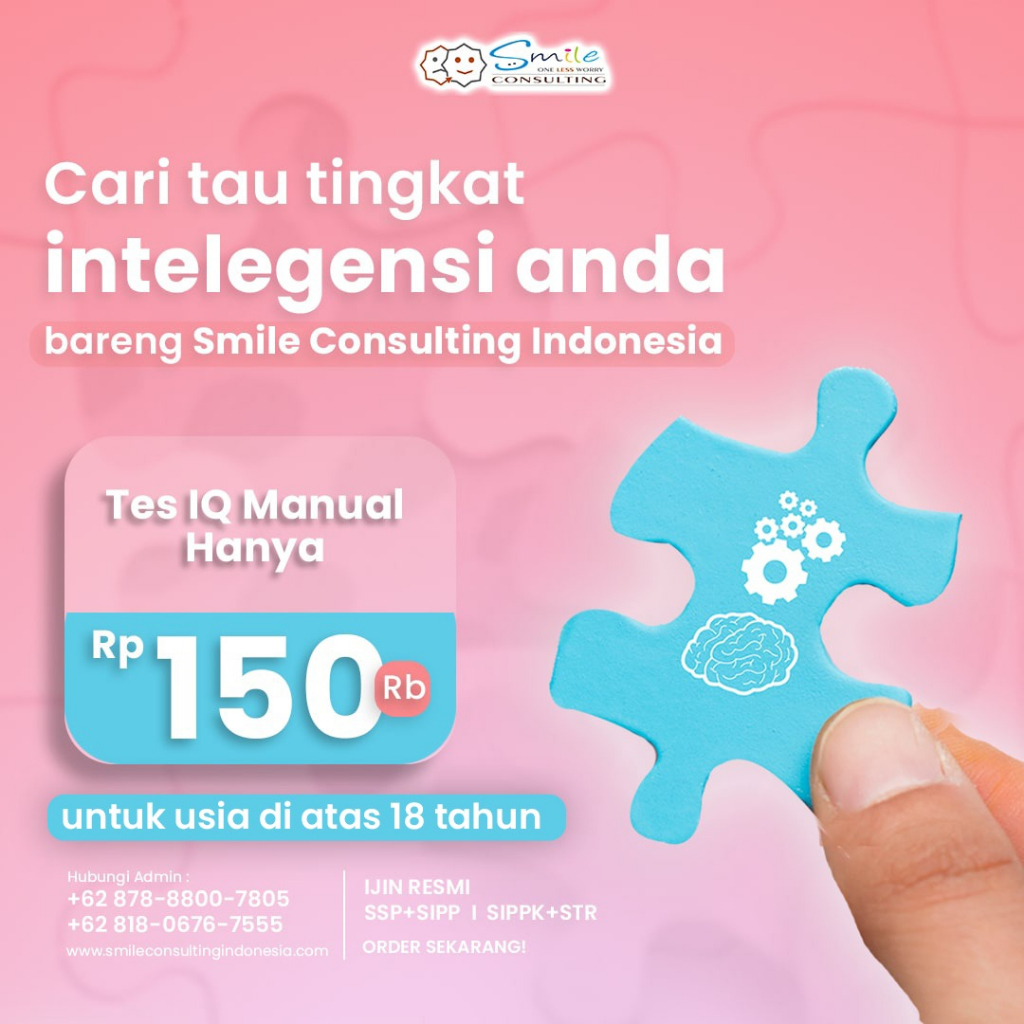 Jual Tes Psikologi Psikotes Manual Tes Iq Diatas 18 Tahun Shopee