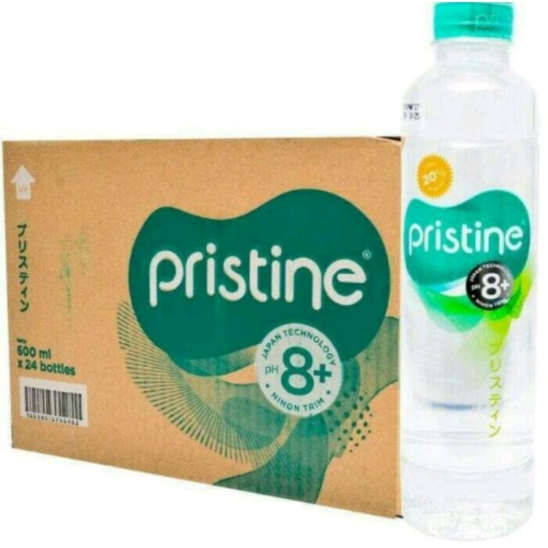 Jual pristine water 600ml isi 24 botol | Shopee Indonesia