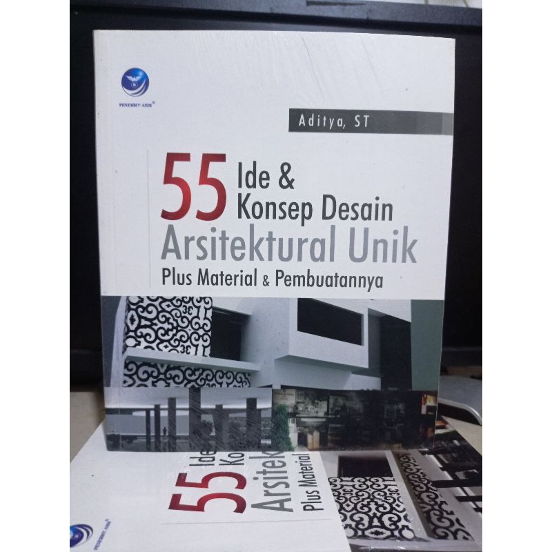 Jual Buku 55 Ide & Konsep Desain Arsitektural Unik Plus Material ...