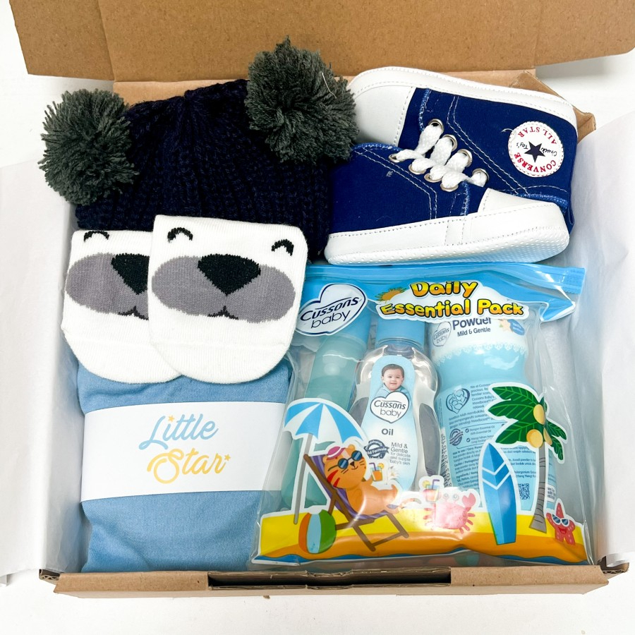 Jual Hampers Newborn Baby Gift Set Kado Baju Sabun Perlengkapan Mandi ...