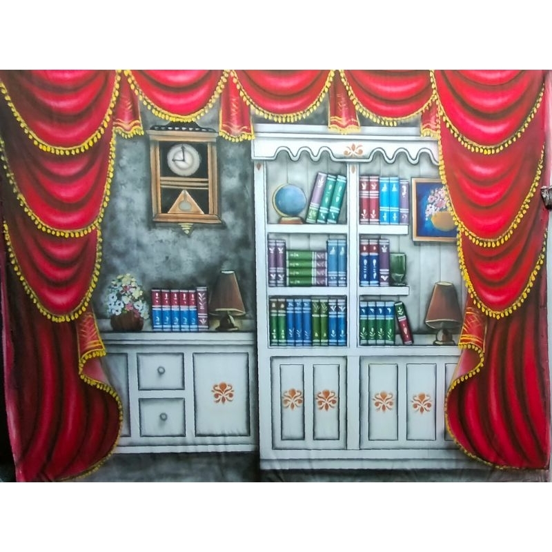 Jual LAYAR LATAR WISUDA PUTIH 3X2,5M | Shopee Indonesia