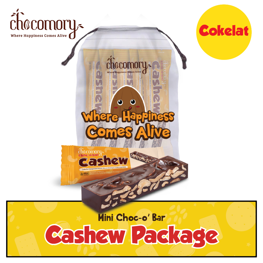 Jual Chocomory Cashew Package 225g | Shopee Indonesia