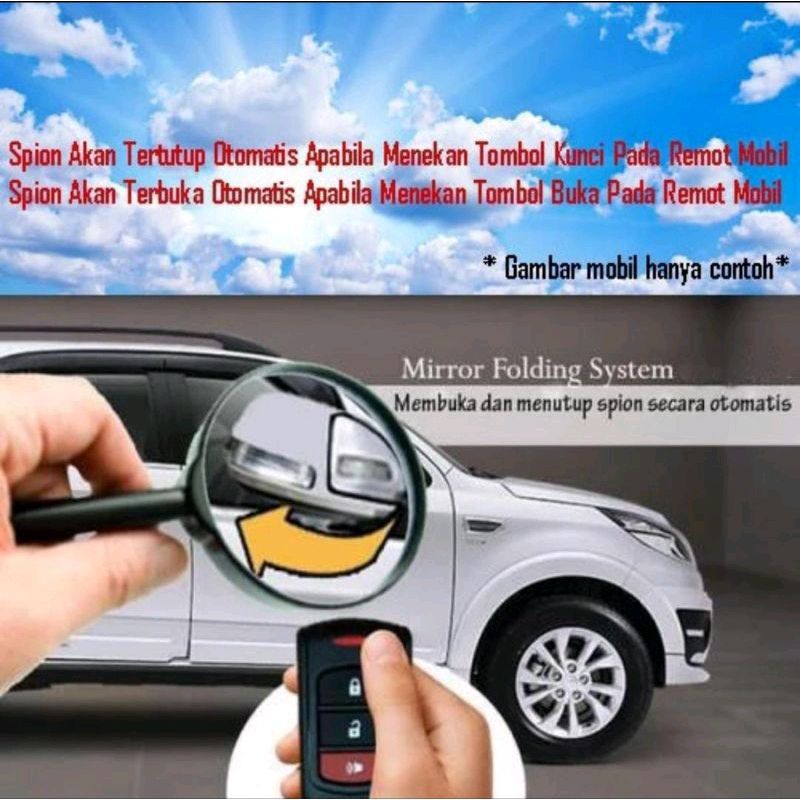 Jual Modul auto Retract Spion buka dan tutup dari remot Universal ...