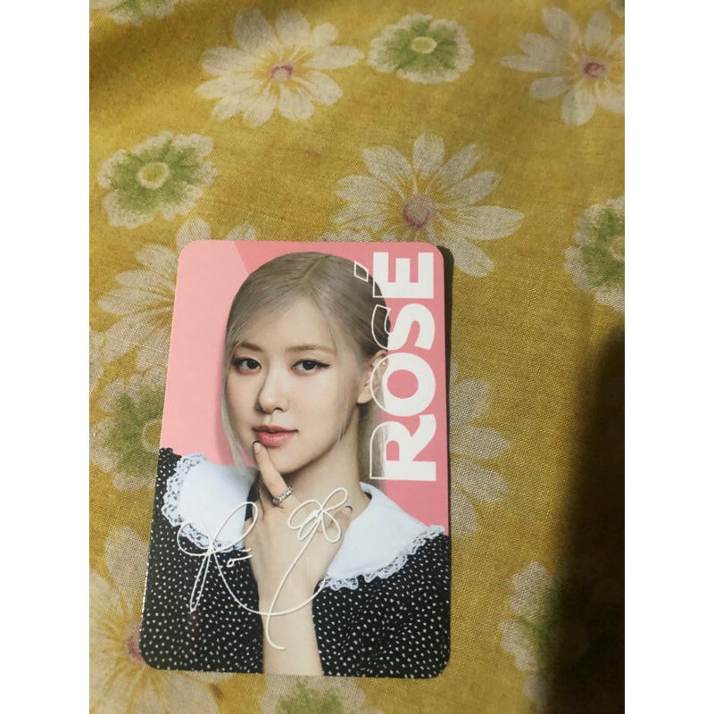 Jual photocard rose blackpink oreo | Shopee Indonesia