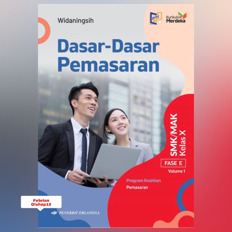 Jual BUKU DASAR DASAR PEMASARAN VOLUME 1 2 3 SMK/MAK KELAS 10 (X) KURIKULUM MERDEKA ERLANGGA ...