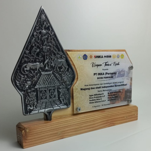 Jual CENDRAMATA SOUVENIR VANDEL PLAKAT KENANG KENANGAN WAYANG LOGAM ...